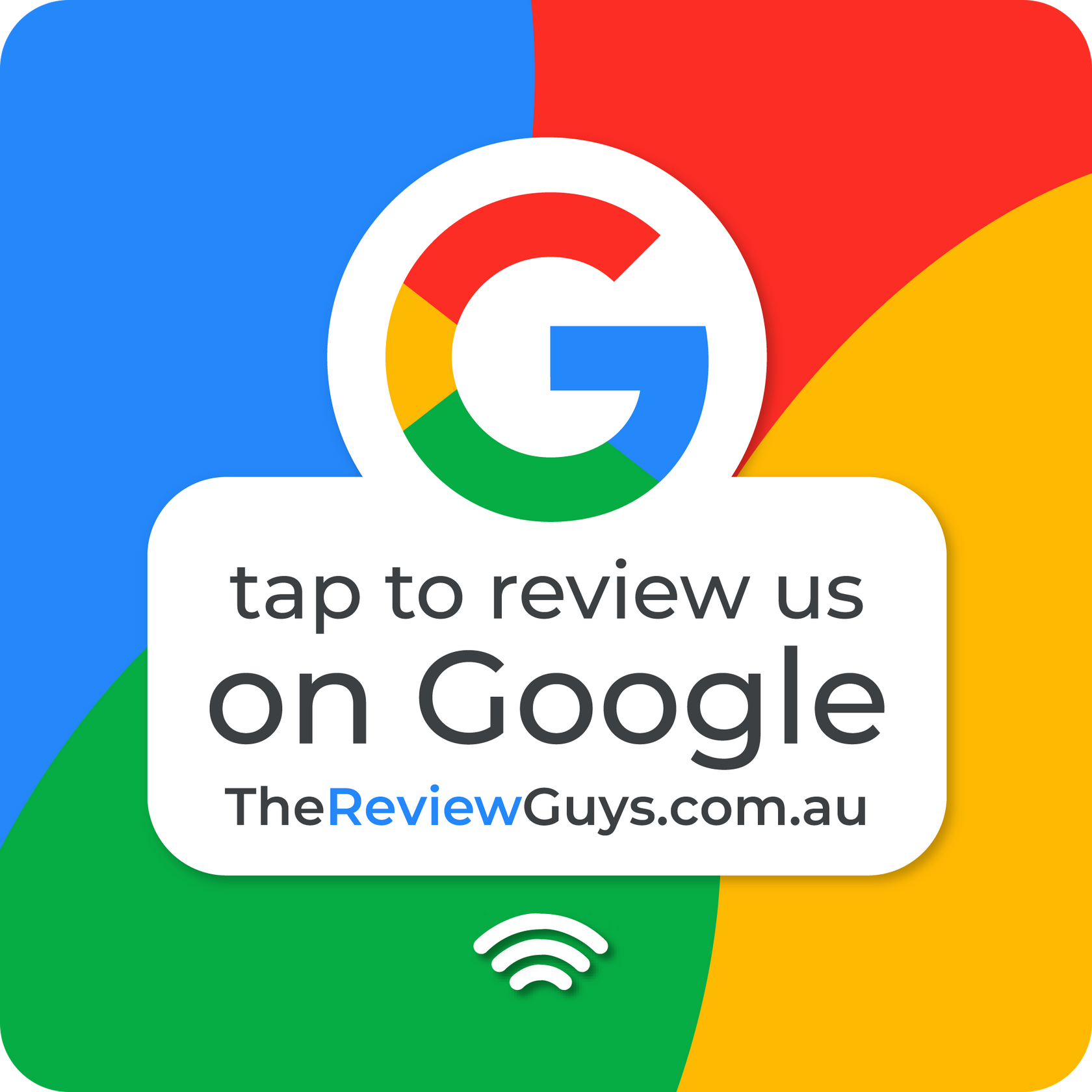 Google Review NFC Plate – The Review Guys